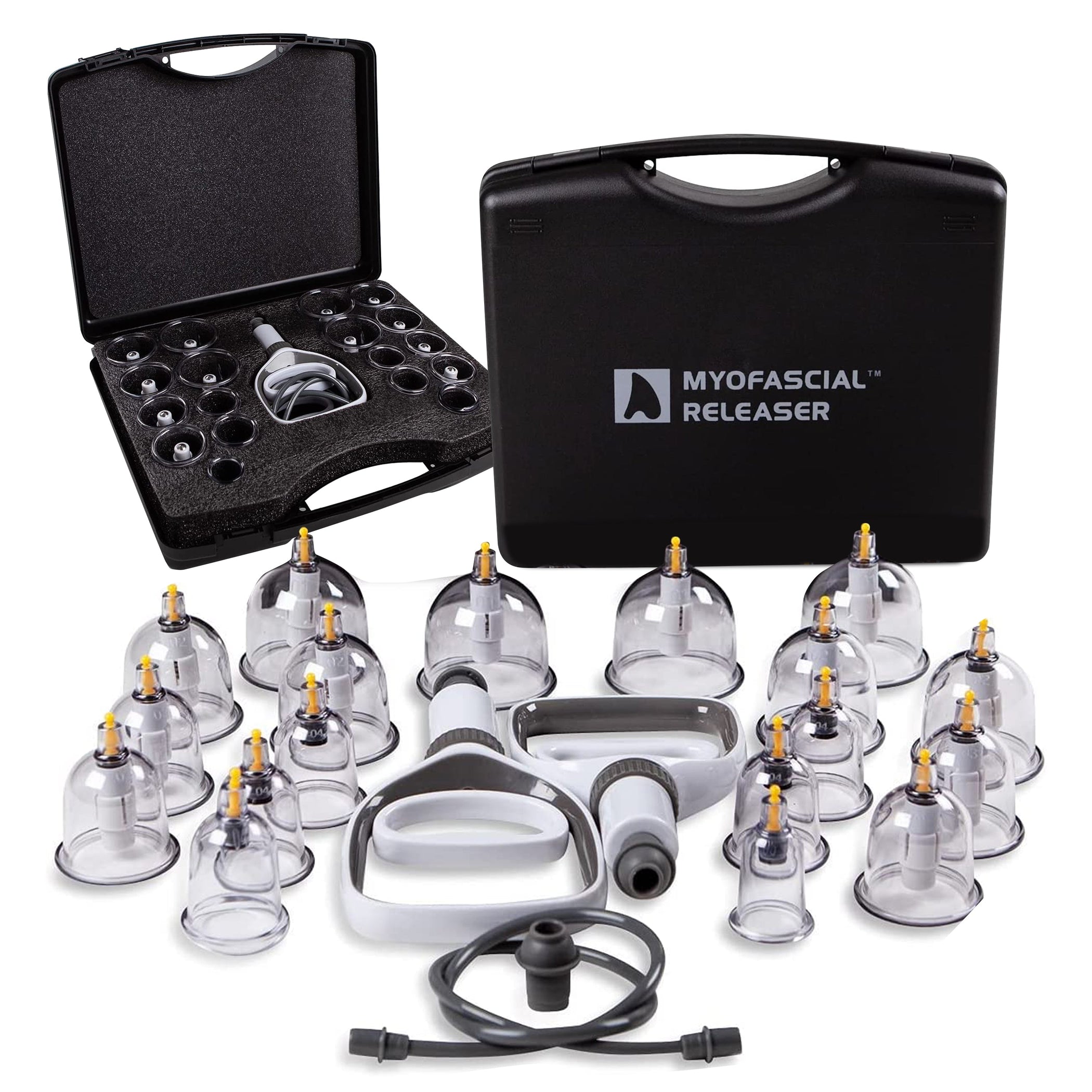 Myofascial Releaser Professional Cupping Therapy Set - 18 Multi-Sized ...