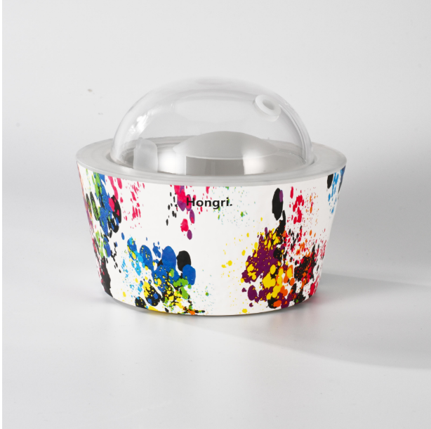 UNA Ultrasonic Aromatherapy Diffuser - Rainbow Paint Splash — Spa ...