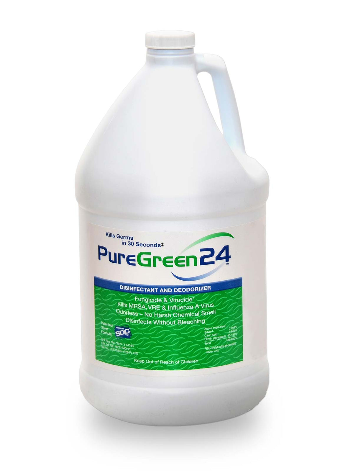 PureGreen24 Disinfectant and Deodorizer — Spa & Bodywork Market