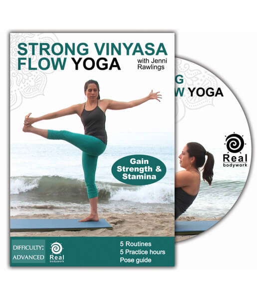Strong Vinyasa Flow Yoga Video on DVD - Real Bodywork — Spa & Bodywork ...