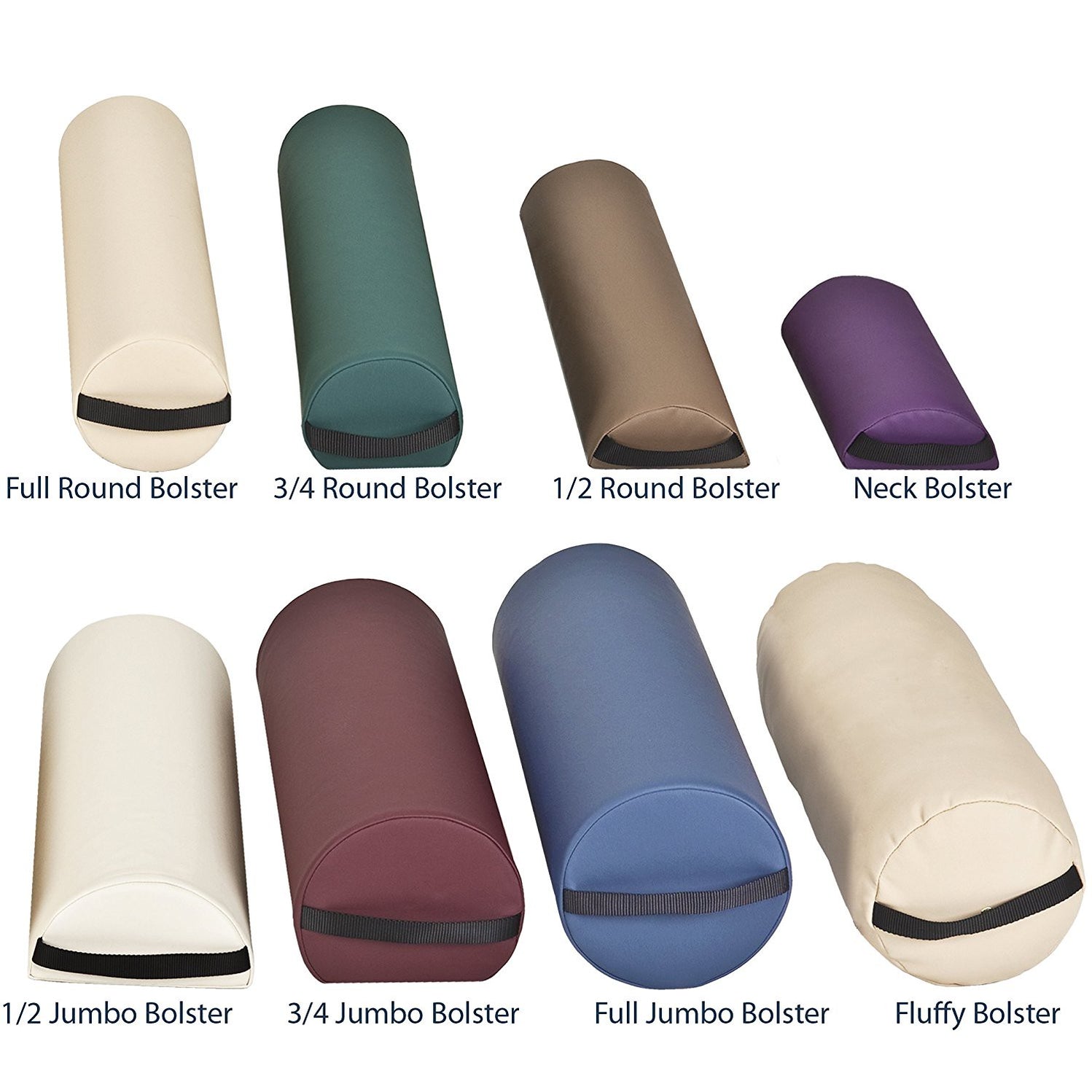 Earthlite 6" Full Round Bolster — Spa & Bodywork Market
