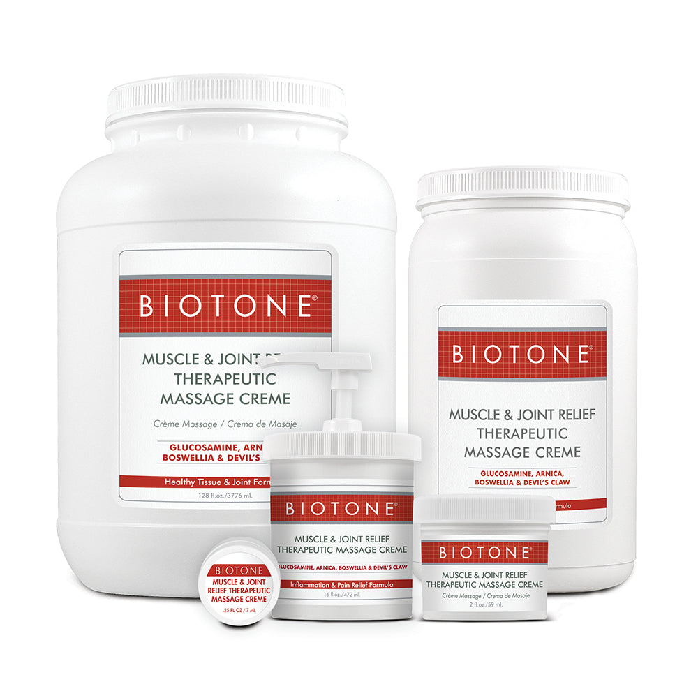 BIOTONE® Muscle & Joint Relief Therapeutic Massage Creme — Spa ...